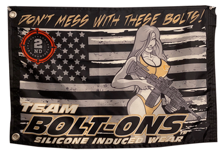 Team Bolt-Ons 15"x25" AR-15 Jesse DON'T MESS Lighted Whip Replacement ...